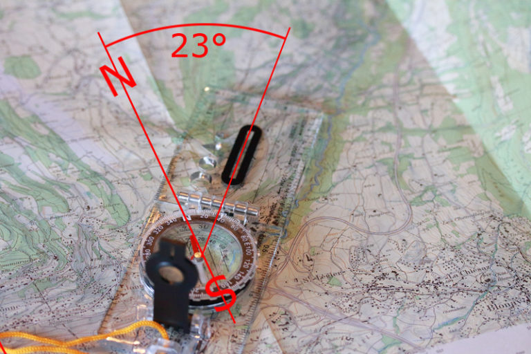 Accompagnateur en montagne, Azimut (parfois orthographié azimuth ...